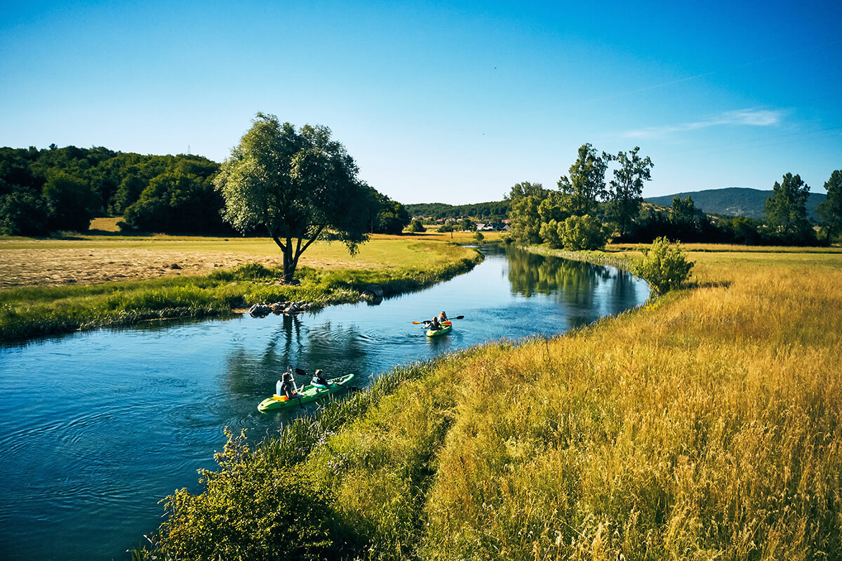 The river Gacka – a silent beauty – Irresistible Croatia